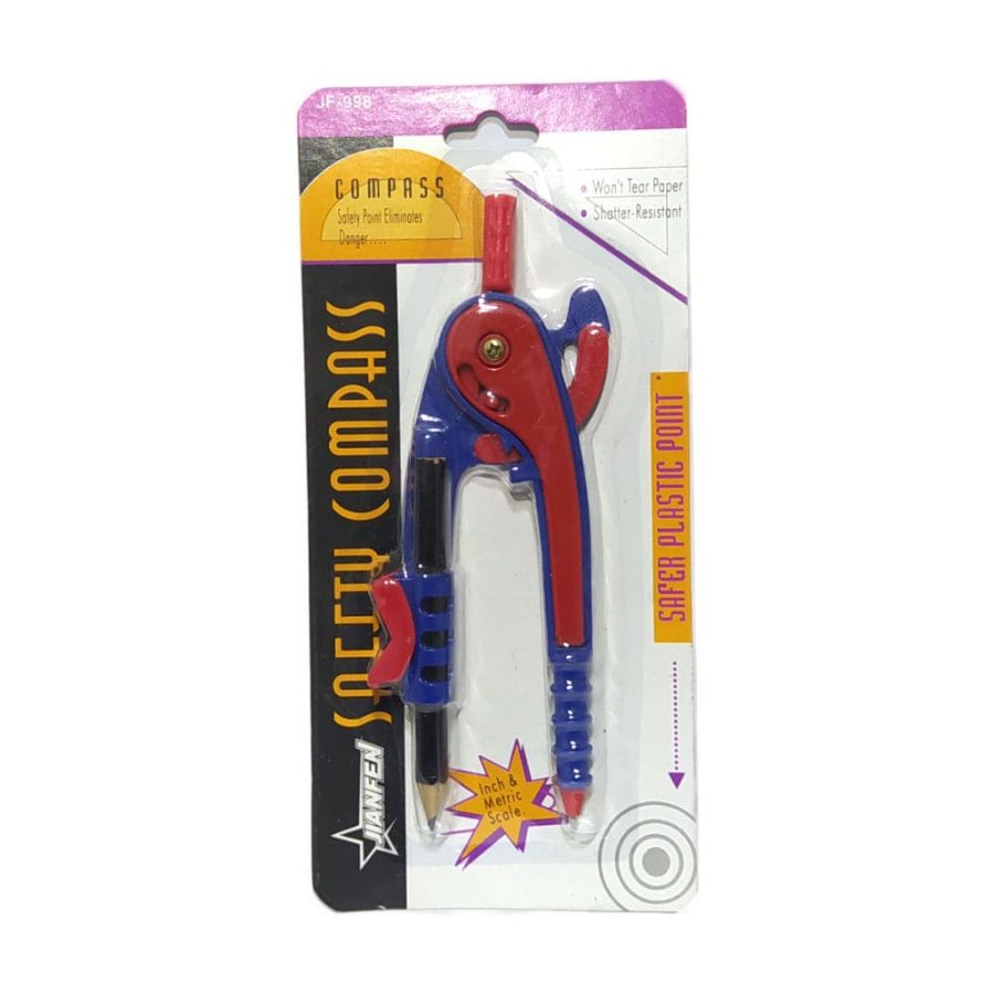 COMPAS METALICO CAJA PLASTICA - GRAFITOS