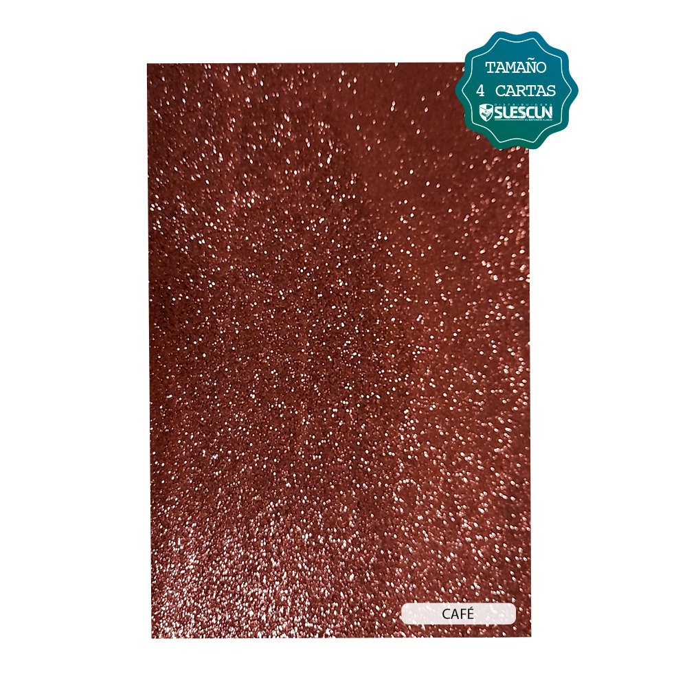 FOMI CUATRO CARTAS ESCARCHADO CAFE - Grafitos