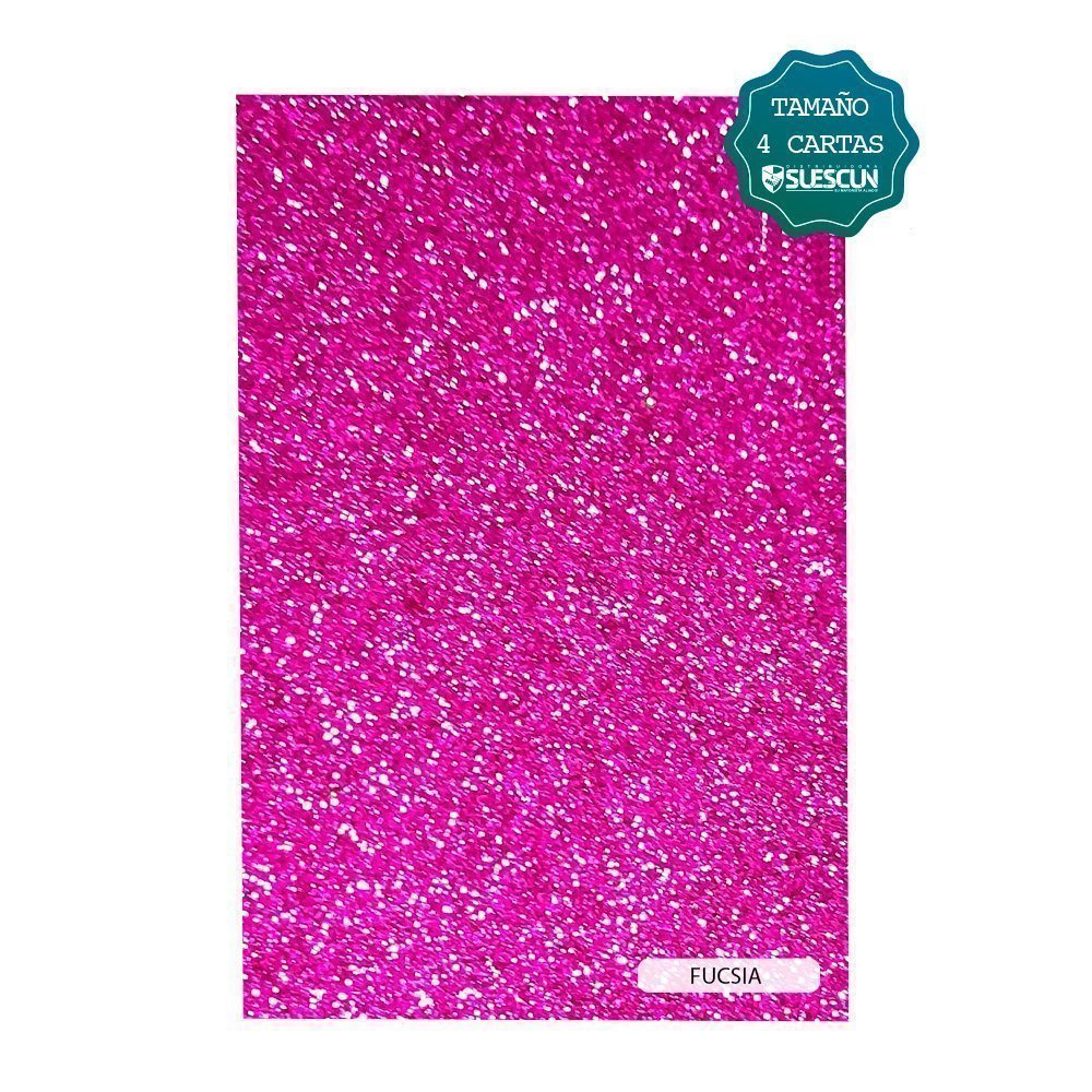 FOMI CUATRO CARTAS ESCARCHADO FUCSIA - Grafitos
