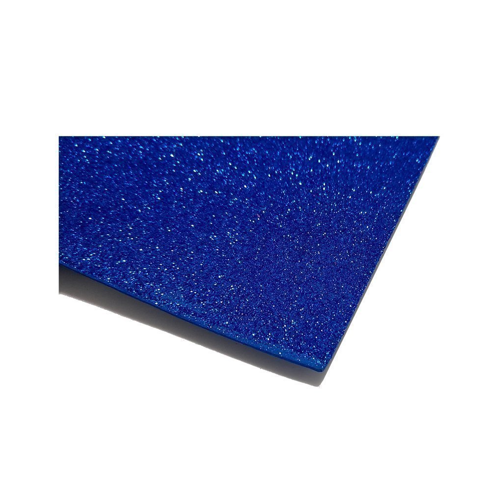 FOMI LAMINA ESCARCHADO AZUL - Grafitos