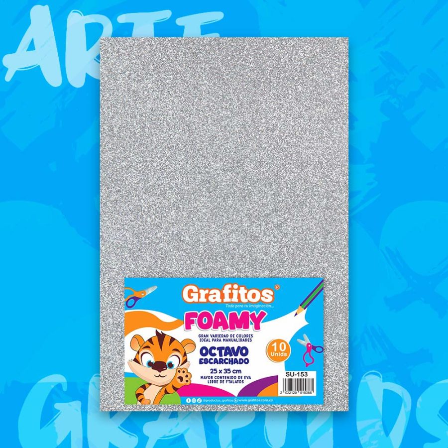 Foami escarchado octavo u oficio archivos - Grafitos