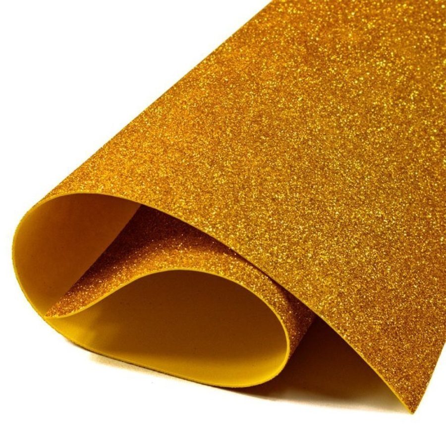 FOMI LAMINA ESCARCHADO DORADO - Grafitos