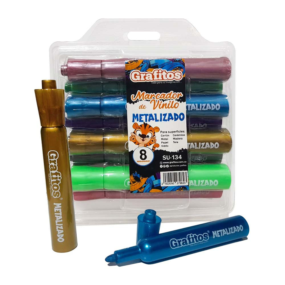 Marcadores de Vinilo Metalizados - Grafitos
